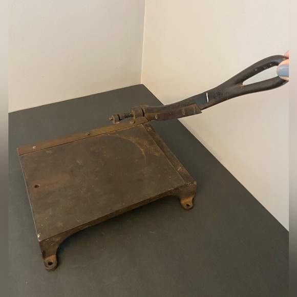 besco | Office | Antique Besco Paper Cutter | Poshmark